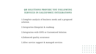 Best Salesforce Integration Partner | QR Solutions | PDF