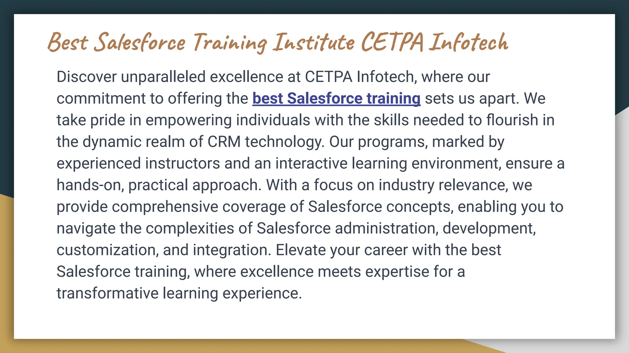 Best Salesforce Training.pdf