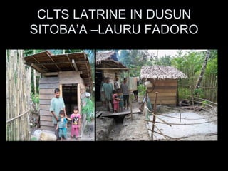 Sample CLTS Latrines | PPT