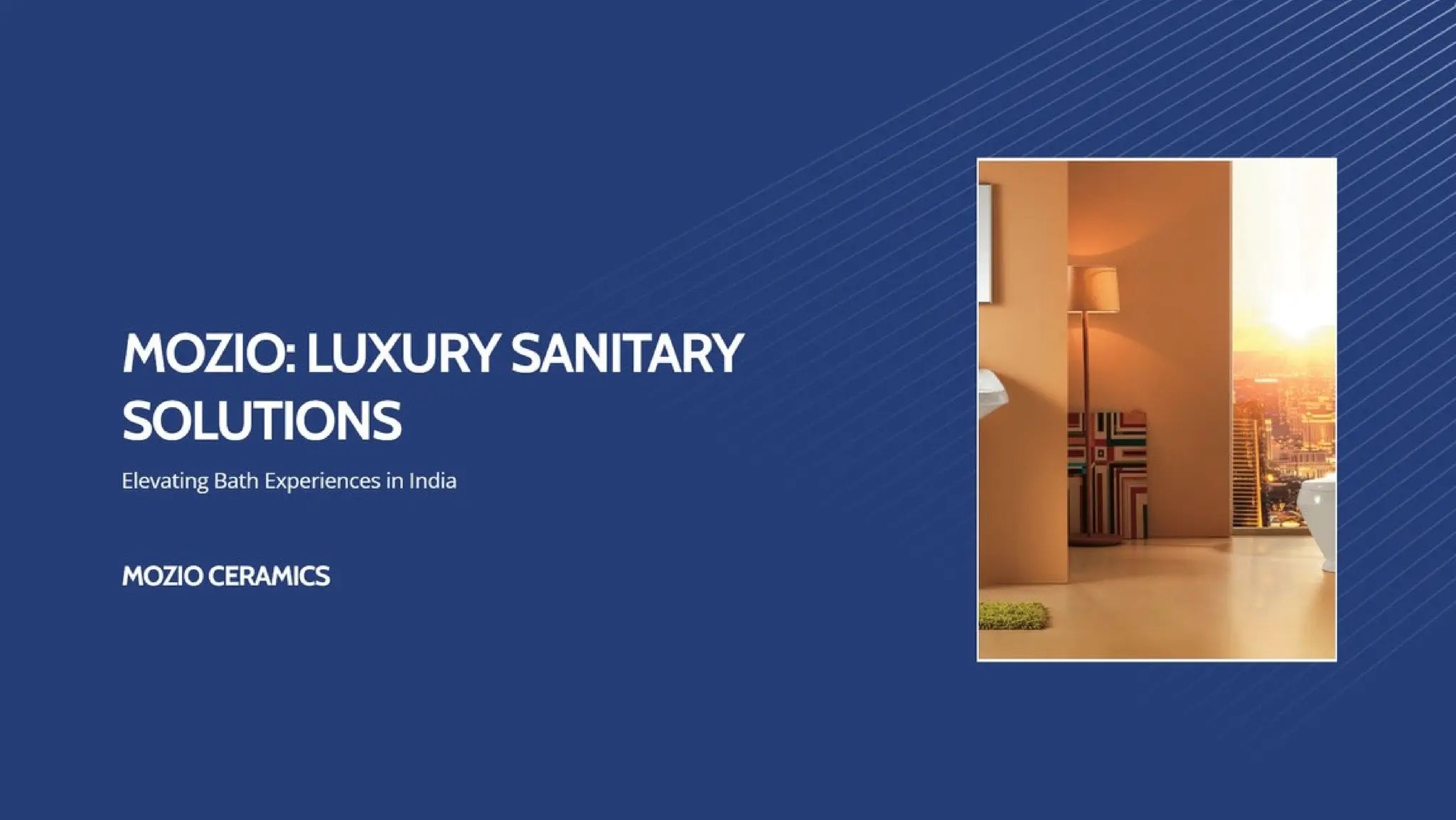 Mozio: Best Designer Sanitary Ware & Sanitary Commodes for Indian ...
