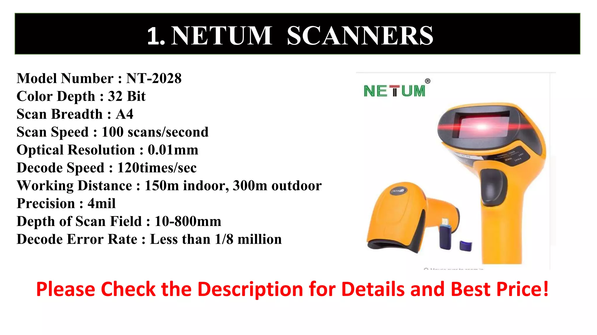 Best scanners | PPT