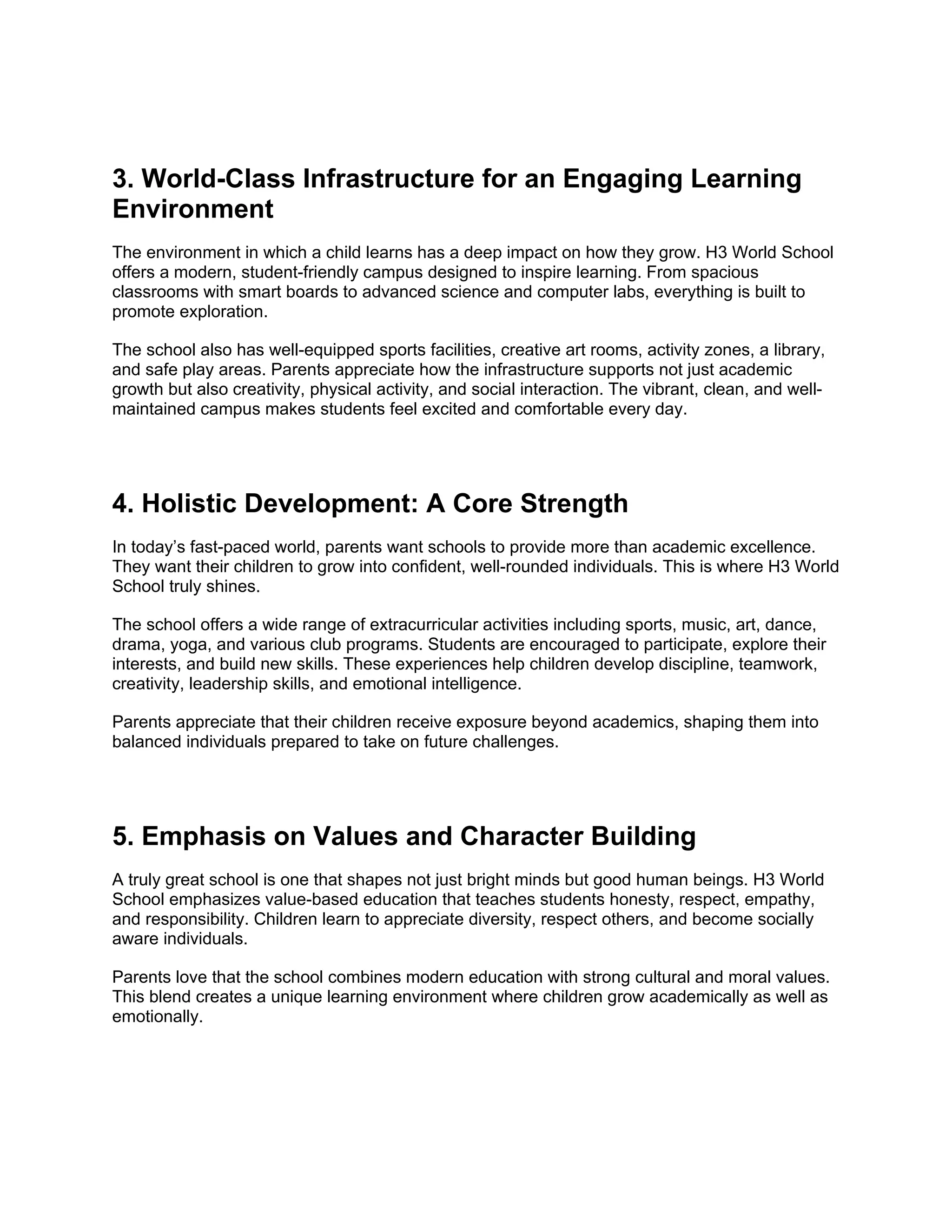 Best School in Ahmedabad_ Why Parents Prefer H3 World School.docx