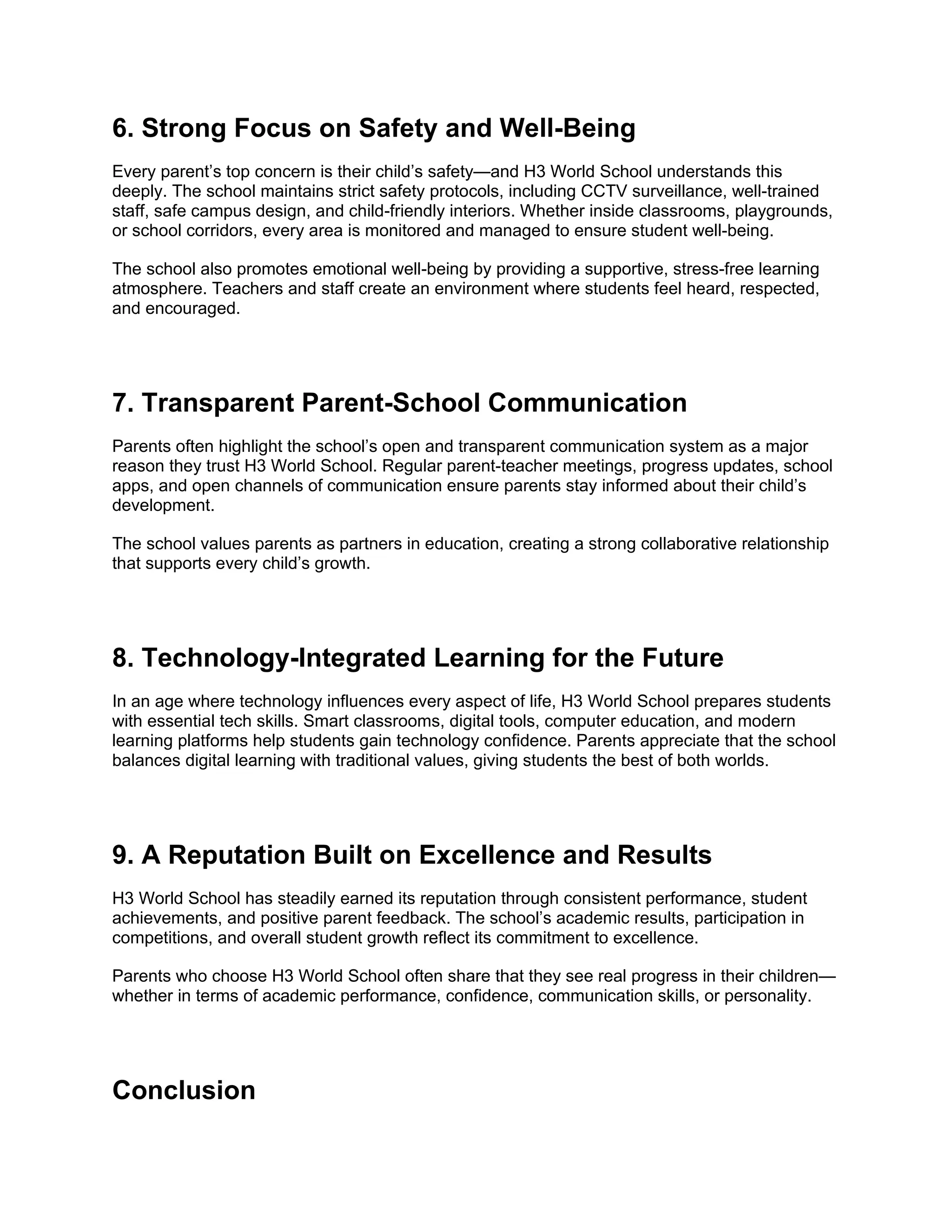 Best School in Ahmedabad_ Why Parents Prefer H3 World School.docx