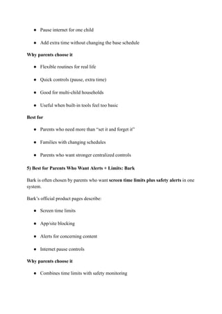 Best Screen Time Limits App for Parents in 2026: A Real-World Checklist ...