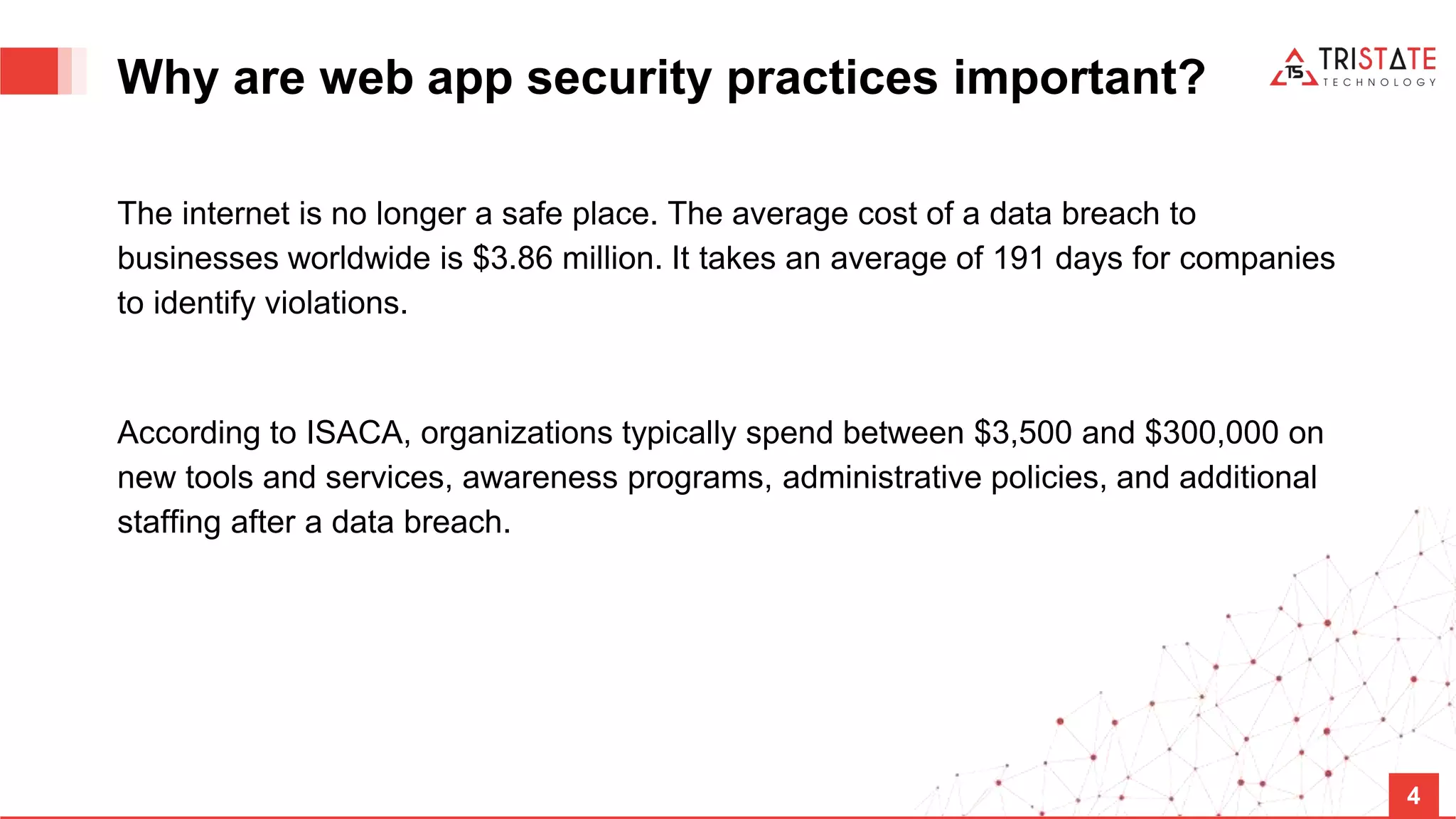Best Security Practices For A Web Application Pptx Internet Computing