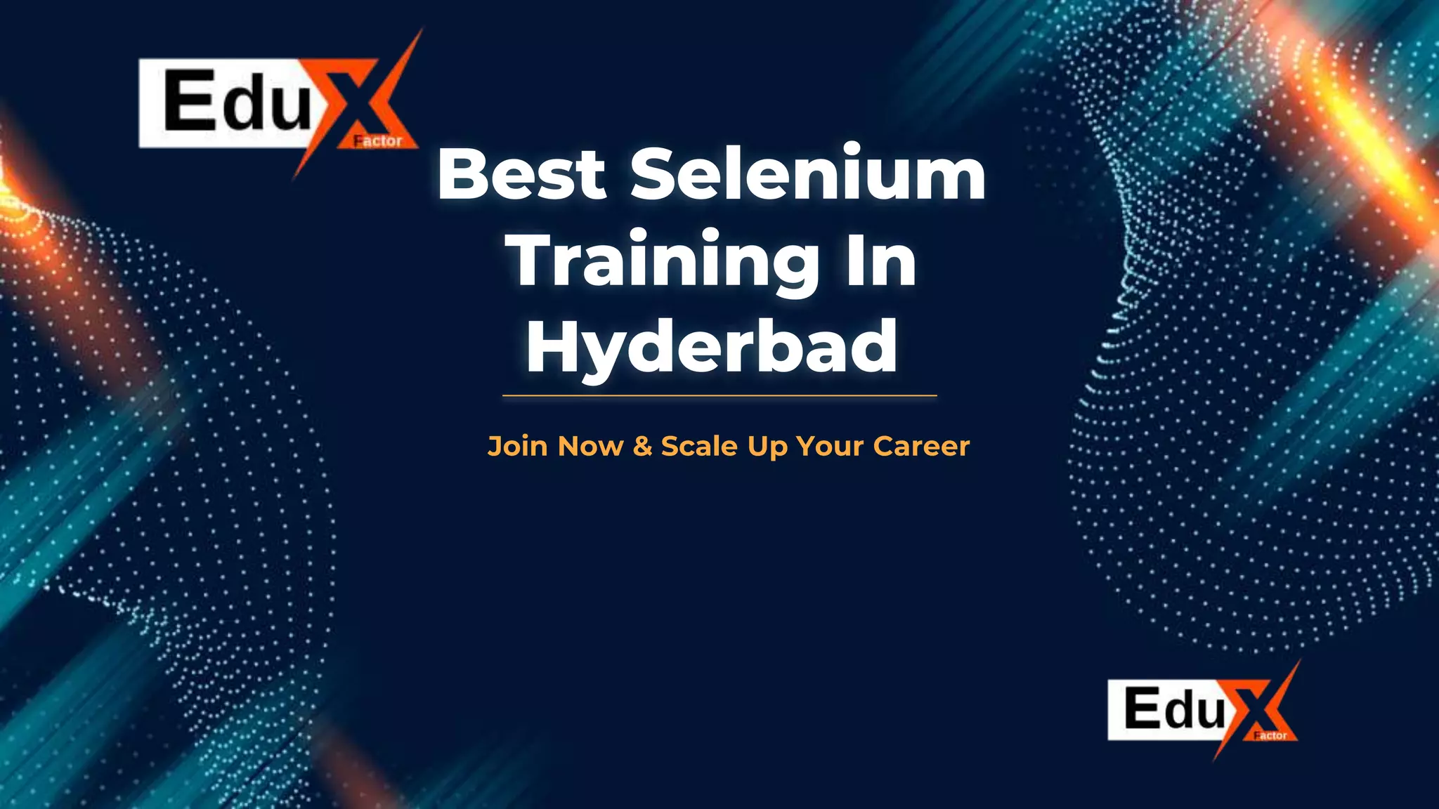 Best selenium training eduxfactor | PPT