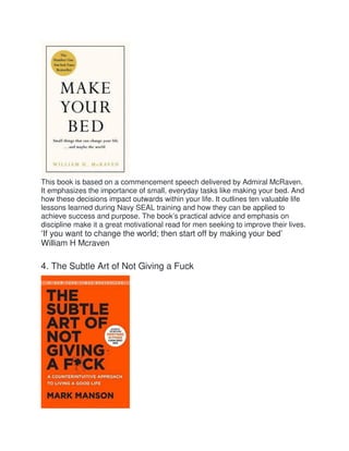 Bestself help books for men.pdf