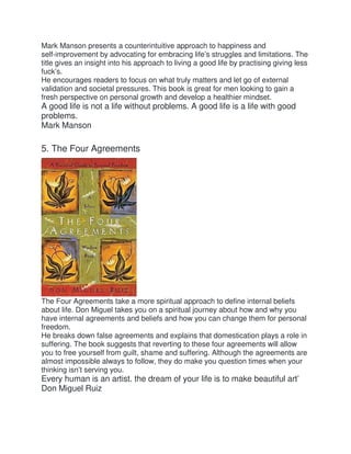 Bestself help books for men.pdf