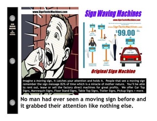 Sign Sign Waving Sign Waving Machine SignTastic Machines Outdoor ...