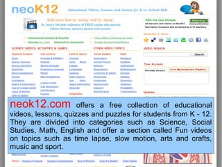Top Free Websites for Online Education | PPT