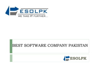 Best software company pakistan | PPT