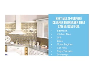 Industrial Cleaner Degreaser – Formula88 | PPTX