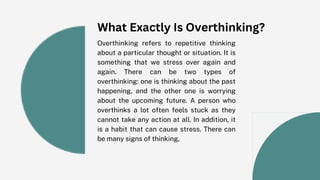 Best Solutions to Stop Overthinking.pptx