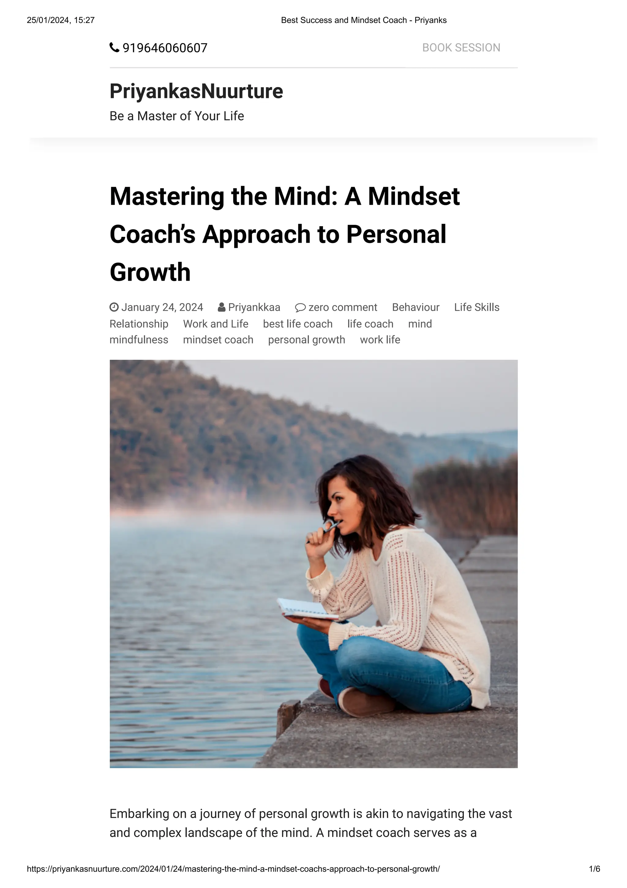 Mindset Coach in Chandigarh | PDF
