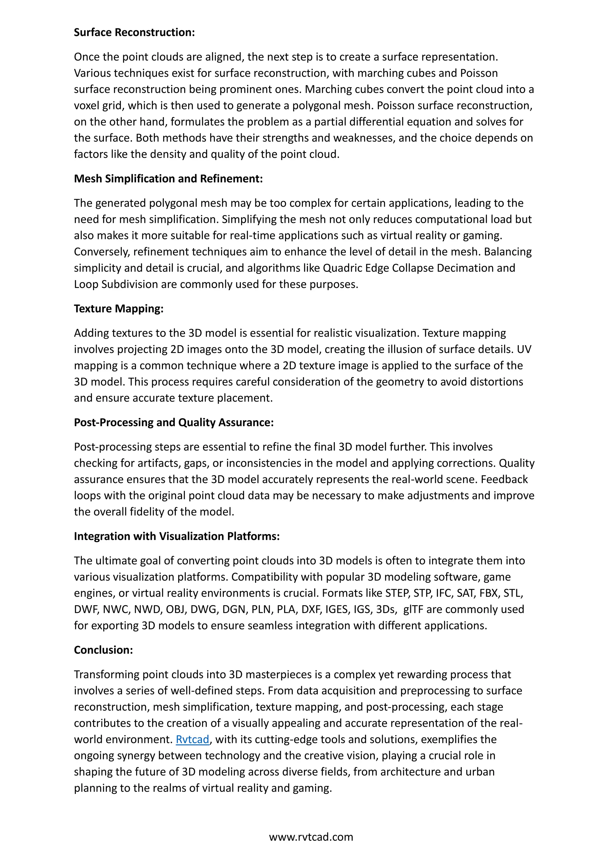 Best Techniques of Point cloud to 3D.pdf