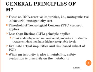 Best techniques to control Genotoxities and impact of ICH M7 guideline | PPT