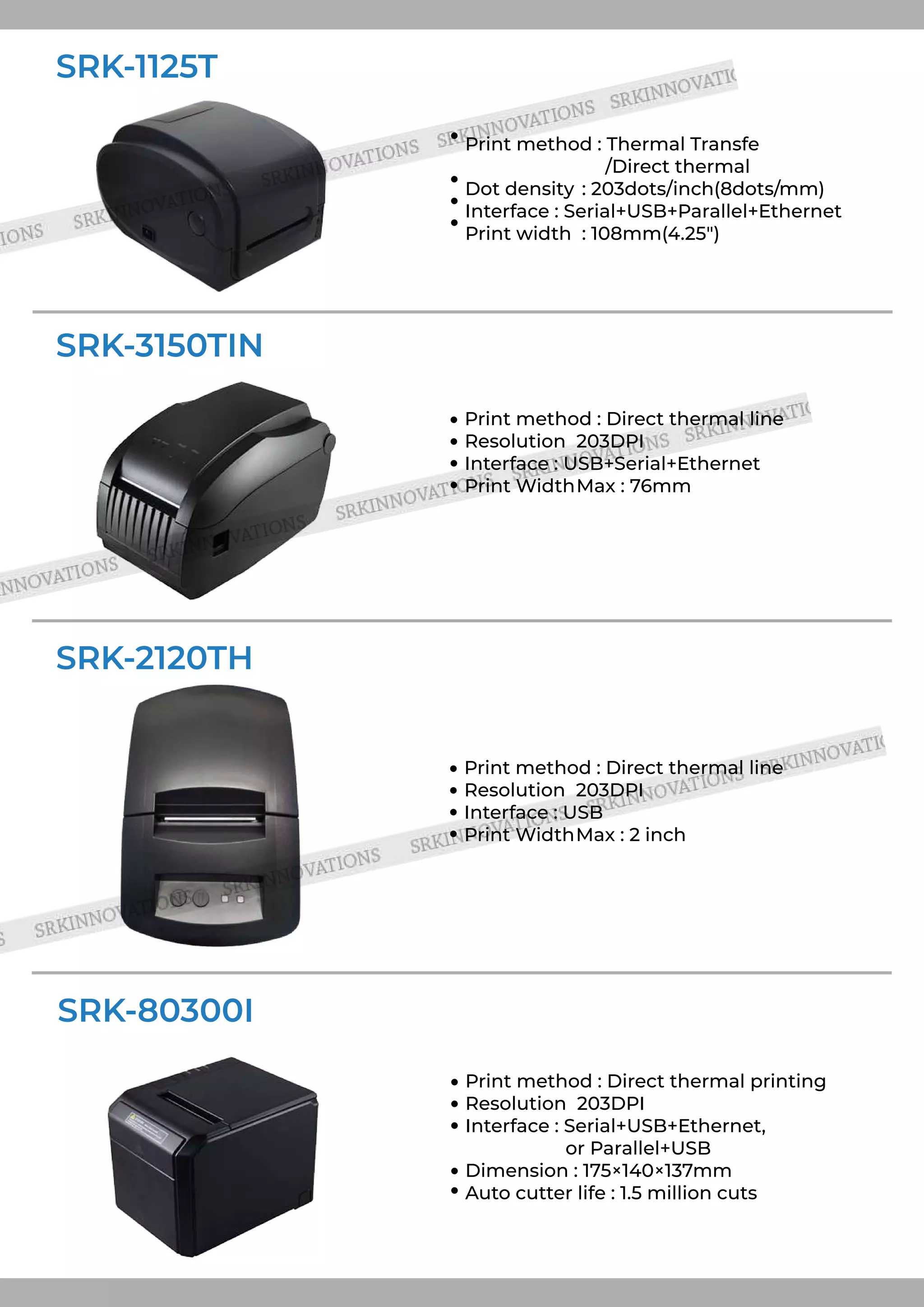 Best thermal & label printers | PDF