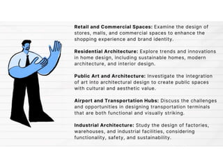 Best Thesis Topics for Architecture Students - Karpagam Architecture (1 ...