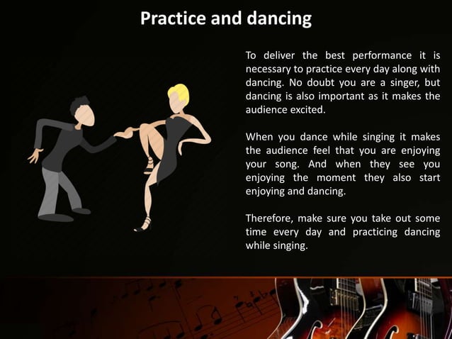 Dwayne Cross | Best tips to prepare for a stage performance | PPTX