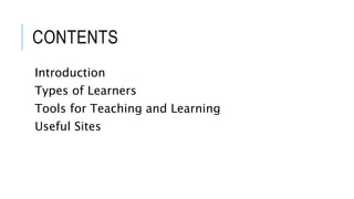 Best tools for teachers and students to use | PPT