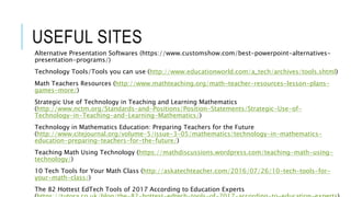 Best tools for teachers and students to use | PPT | Free Download