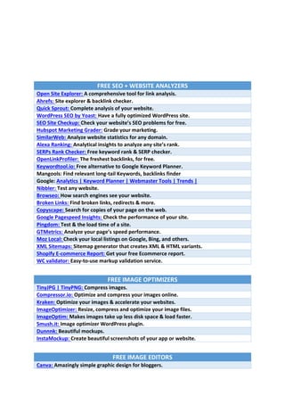 Best Tools and Resources for Online Entrepreneurs!.pdf