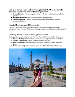 Best Turkey Group Tour Packages | Travwing Travels DMC | PDF