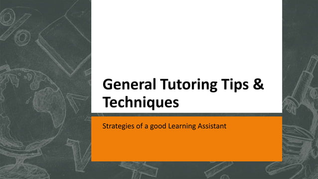 Best tutoring practices | PPTX