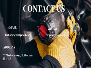 Best Tyre Puncture Repair Service Rotherham - Ferham Tyres.Ppt