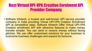 Best UPI API Provider Company in india.pptx