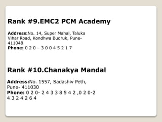 Best upsc coaching in pune | PPTX