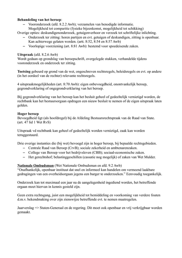 Bestuursrecht | ODT | Law