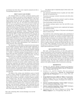 Best value contracting | PDF