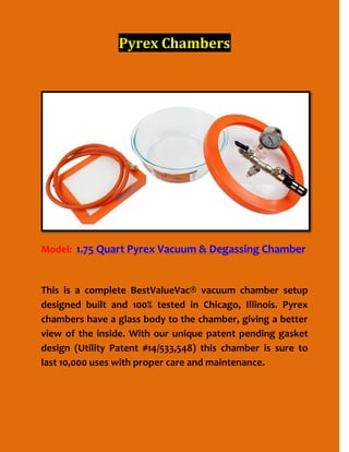 How Vacuum Pumps Used In Different Field | PDF