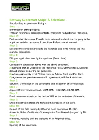 Bestway Digital- Electroic Store Franchise in India | PDF | Home ...