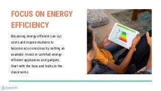 Best ways to reduce school operating costs? | PDF