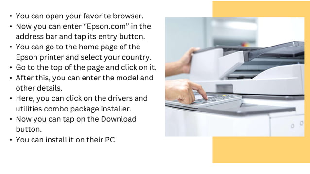 Epson Connect Printer Setup Utility | Setting Up | PPTX