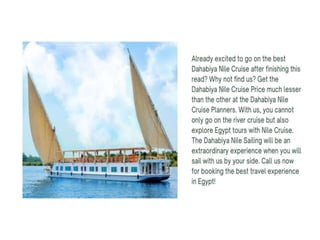 The Best Way To See The Nile | PPT