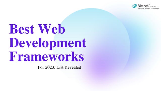 Best Web Development Frameworks.pptx