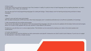 Best Web Development Languages To Learn in 2023 | PPT