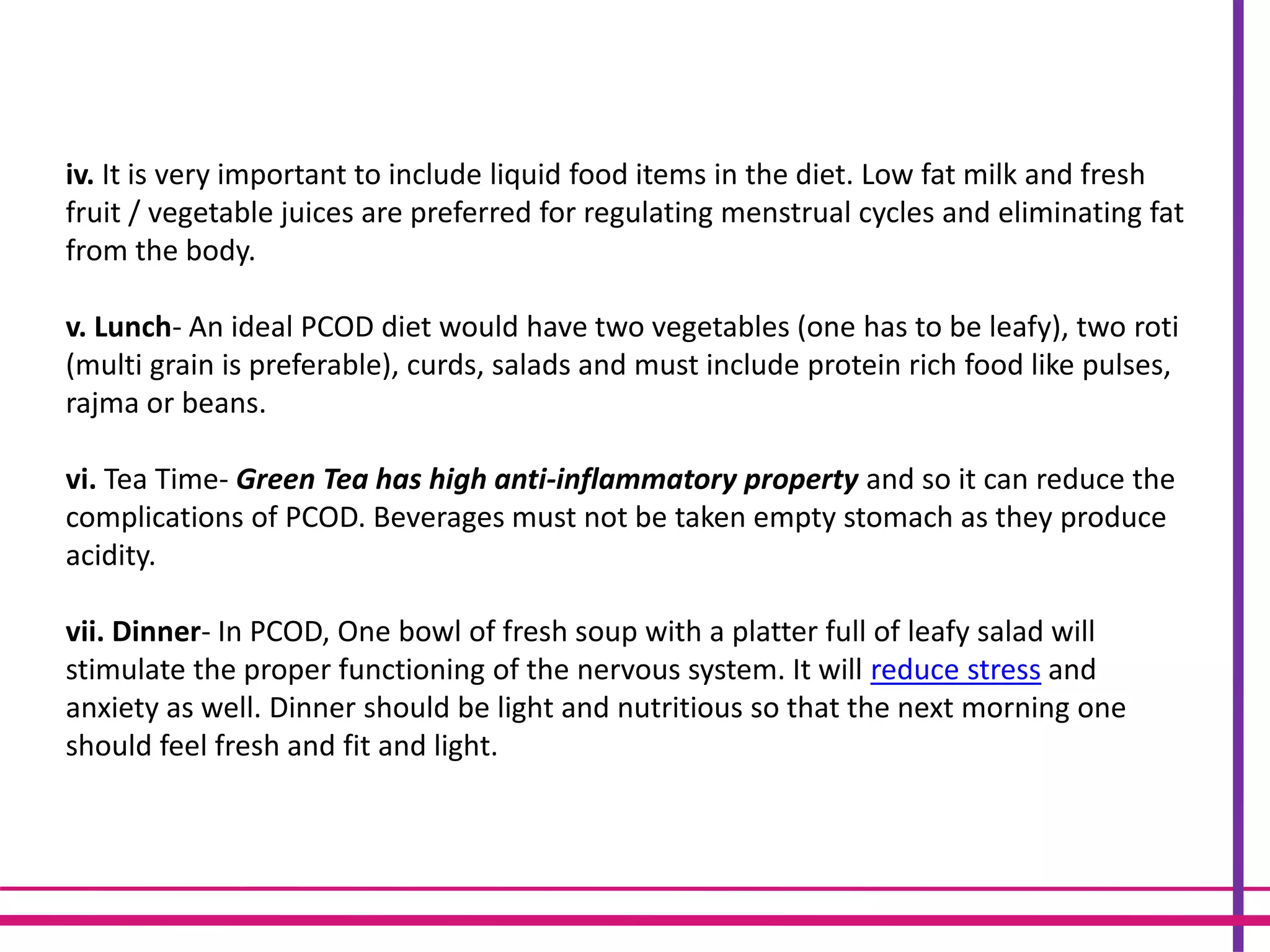 Best weight loss indian diet plan in pcod | PPT