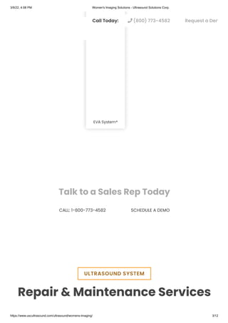 Best women’s imaging solutions from ultrasound solutions corp. | PDF