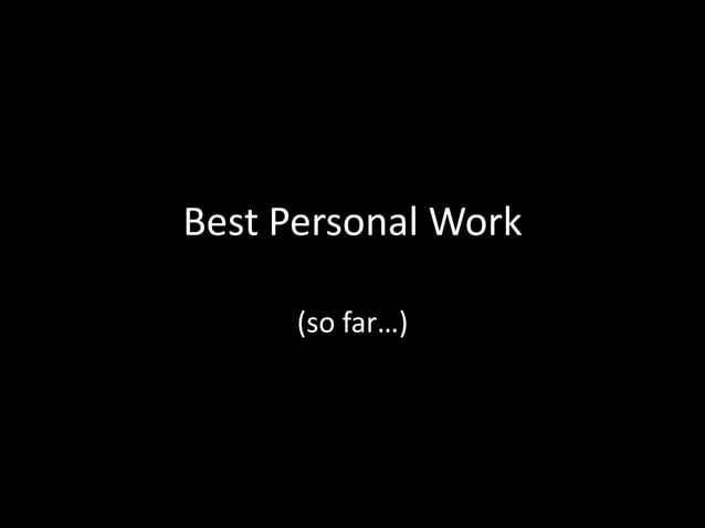 Best work unit3 | PPT