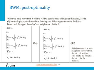 BWM: Best Worst Method | PDF