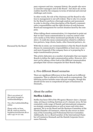 Board of directors guide | PDF | Executive Leadership & Management ...