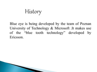 Blue Eyes Technology | PPT