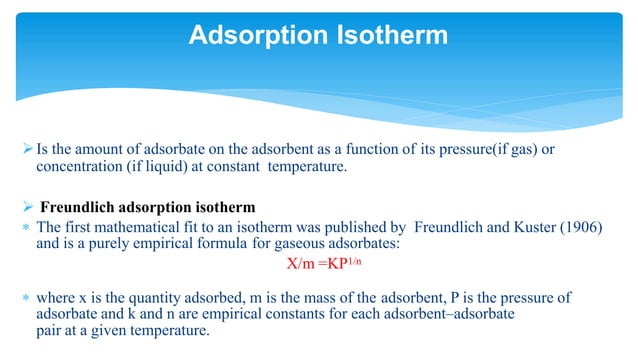 BET Surface Area Analysis of Nanoparticles.pptx | Chemistry | Science