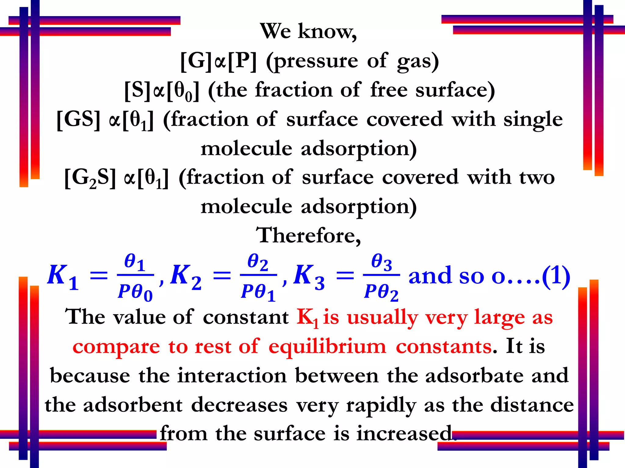 Derivation of Bet equation and different isotherms | PDF