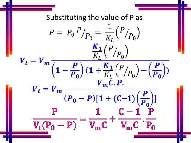 Derivation of Bet equation and different isotherms | PPT | Free Download