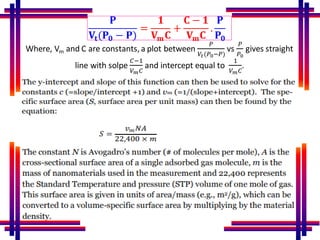 Derivation of Bet equation and different isotherms | PDF